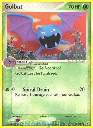 Golbat EX Deoxys Uncommon #31/107 – The Hobby Bin