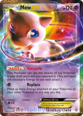 Mew EX Dragons Exalted Ultra Rare #46/124 – The Hobby Bin