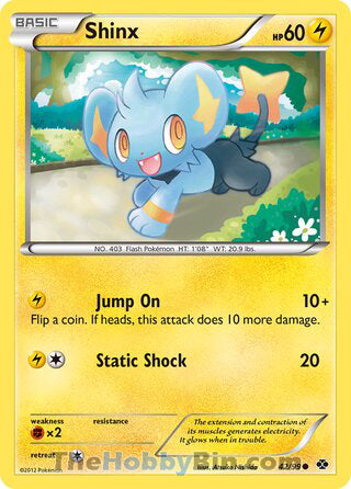 Shinx Next Destinies Common #42/99 – The Hobby Bin